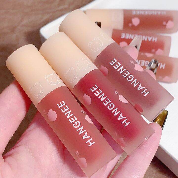 Clara. Matte Lip Gloss Waterproof Non-stick Lip Glaze Mud Lipstick Long ...