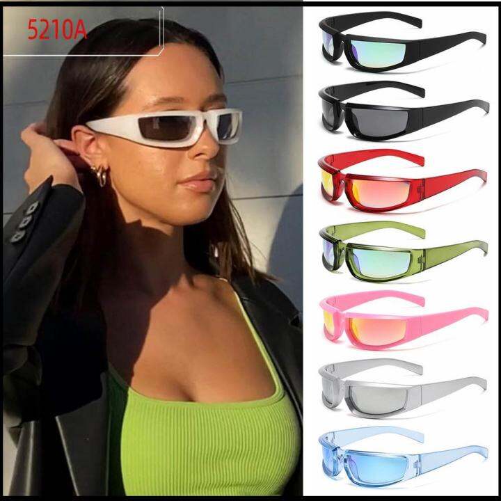 5210A ที่ UV400 สไตล์สตรีมพังค์ แว่นตาสำหรับแว่นตา กีฬากีฬากีฬา เฉดสีของผู้ชาย แว่นตาพังค์ แว่น ...