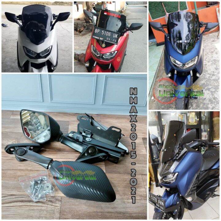 SPION NMAX + BREKET SERPO MODEL R25 NMAX 2015 2016 2017 2018 2019 2020 ...