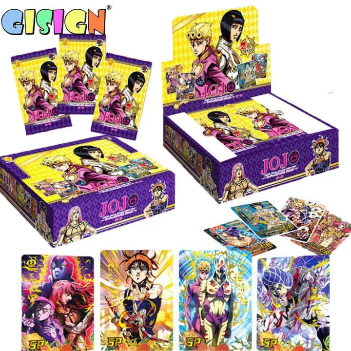 อะนิเมะใหม่ญี่ปุ่น Jojo ผจญภัยที่แปลกประหลาดตัวละครคอลเลกชันหายากการ์ด ...