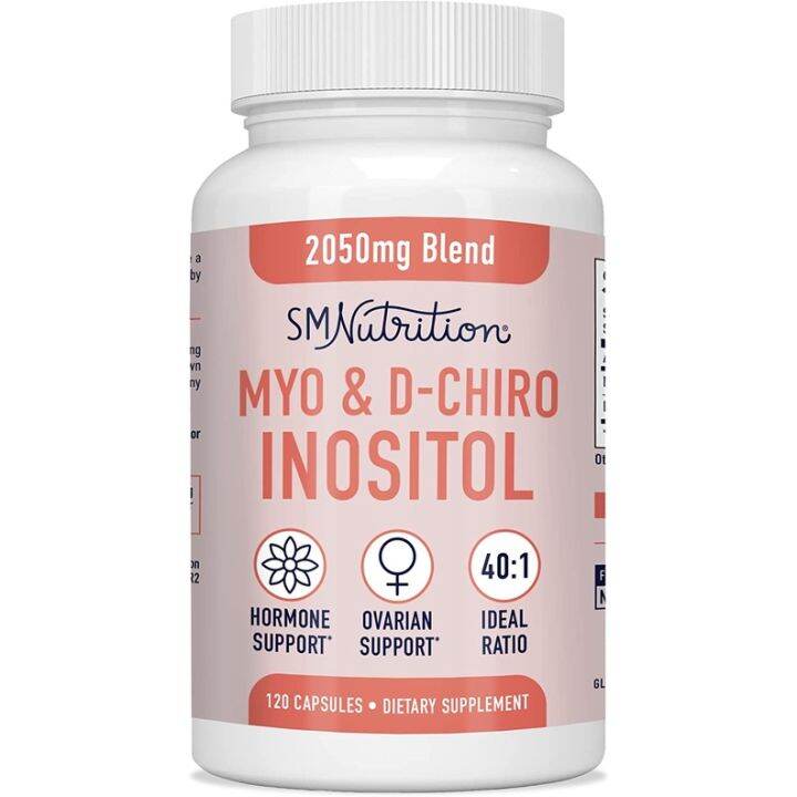 SM Nutrition Myo-Inositol & D-Chiro Inositol 40:1 120 Capsule | Lazada ...
