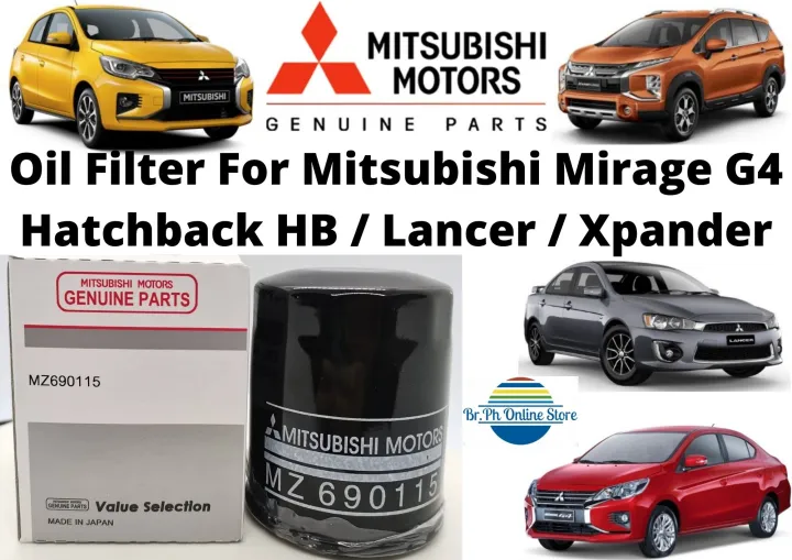 MITSUBISHI OIL FILTER MIRAGE G4 - HATCHBACK - XPANDER - LANCER ...