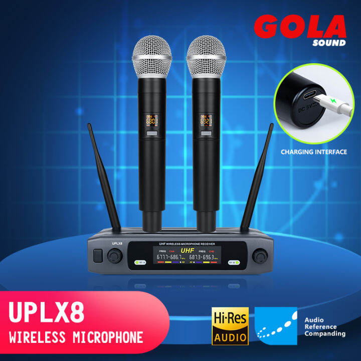 (GOLA SOUND) RIWORAL UPLX8 UHF Wireless Microphone professional mic One ...