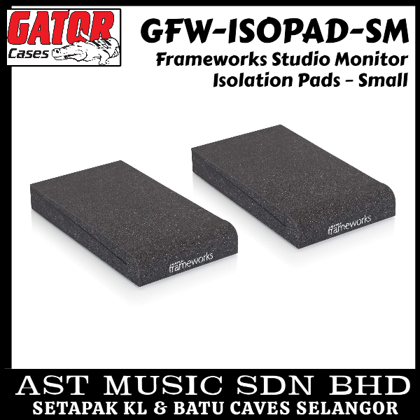 Gator Frameworks Studio Monitor Isolation Pads – Small / GFW-ISOPAD-SM ...