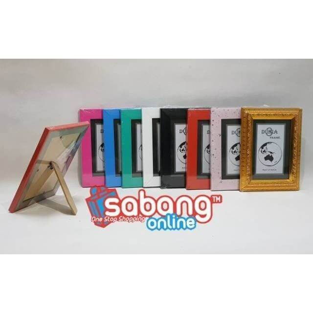 BINGKAI FOTO 4R MINIMALIS HITAM / FRAME FOTO 4R HITAM | Lazada Indonesia