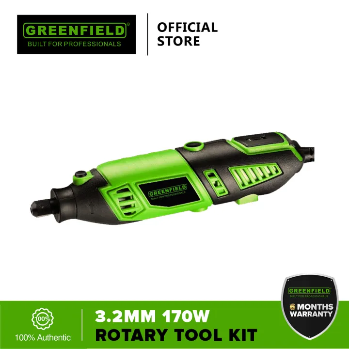 Greenfield Rotary Tool Kit 170W with 258pcs. Accessories | Lazada PH