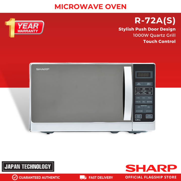 Sharp R-72A(S) 25 Liters Microwave Oven | Lazada PH