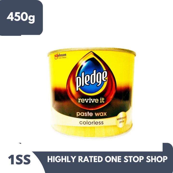 Pledge Revive It Paste Wax Colorless 450g | Lazada PH
