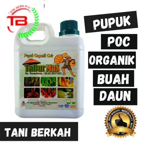 Pupuk Tabur Mas 1 Liter Poc Pupuk Organik Cair Sangat CocoK Untuk ...