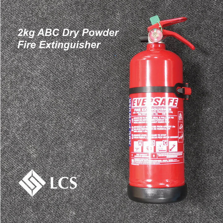 2kg ABC Dry Powder Fire Extinguisher | Lazada
