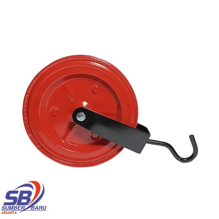 SBj - Katrol Kerekan Timba Air Sumur / Katrol Timba Warna Besi | Lazada ...