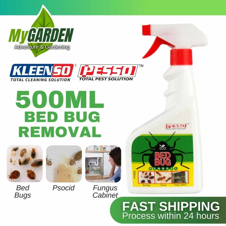 500ml KLEENSO PESSO Eco Bed Bug Removal Pepijat Katil Bed Bugs / Psocid / Fungus Removal Buang ...