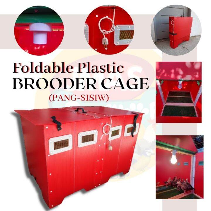 Foldable Plastic Brooder Cage para sa Sisiw | Lazada PH