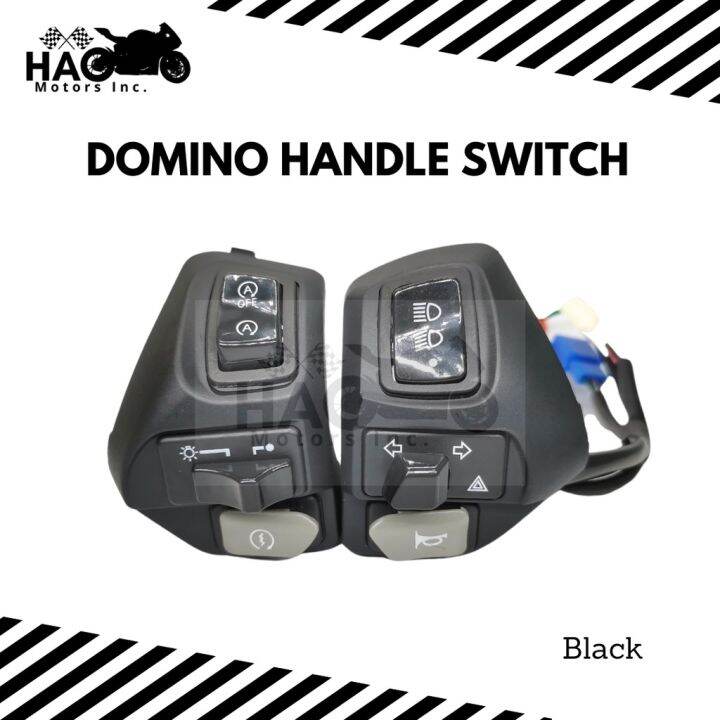 DOMINO HANDLE SWITCH with HAZZARD For MIO/ Sporty/ AEROX/ MIOi125 M3 ...