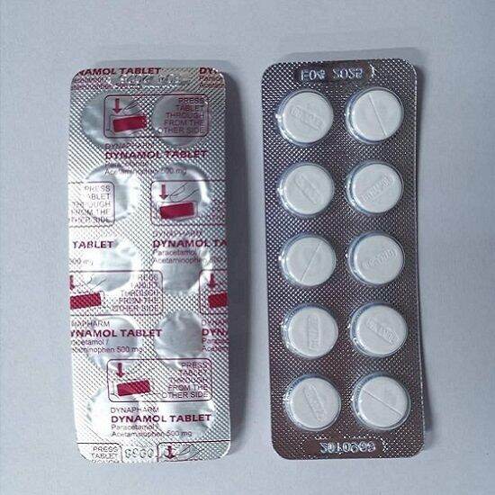 Dynamol 500mg Tablet (10's/stp) [ Acetaminophen : Paracetamol ] | Lazada