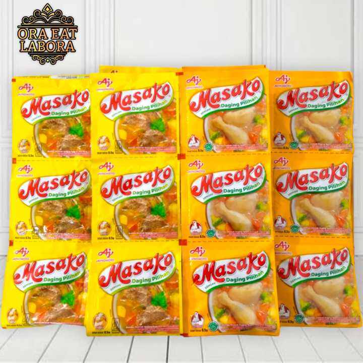 Masako Bumbu Penyedap Makanan Rasa Masako Ayam / Masako Sapi - 1 ...