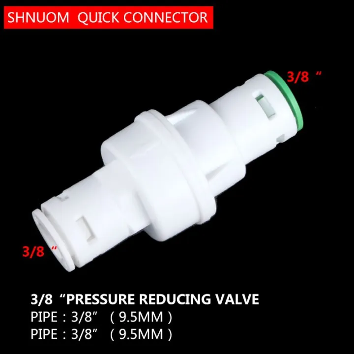 RO Water Relief Valve Water Pressure Reducing Regulator 3/8" OD Hose ...