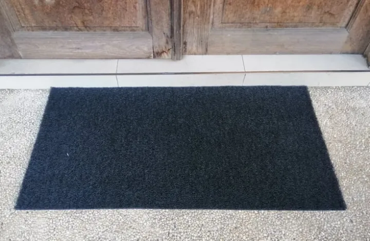 Soft Rubber Matting Loop Spaghetti Anti Slip (Black) 4ft x 2ft | Lazada PH