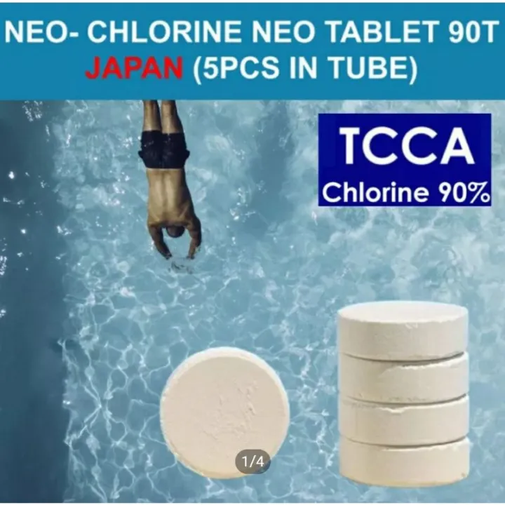 470.00WISHGATE Neo-Chlor TCCA Japan Chlorine Tablets for Swimming Pool ...