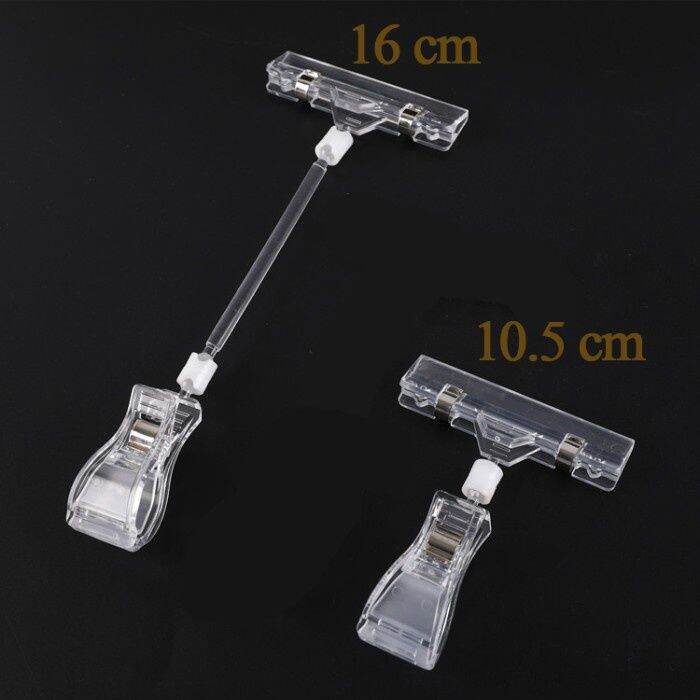 jepitan Penjepit Label Papan Tag Transparan 11cm dan 16cm | Lazada ...