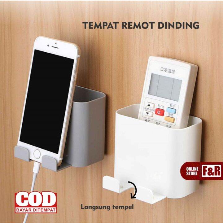Tempat Remote Dinding Tempat Penyimpanan Serbaguna Mutifungsi Organizer ...