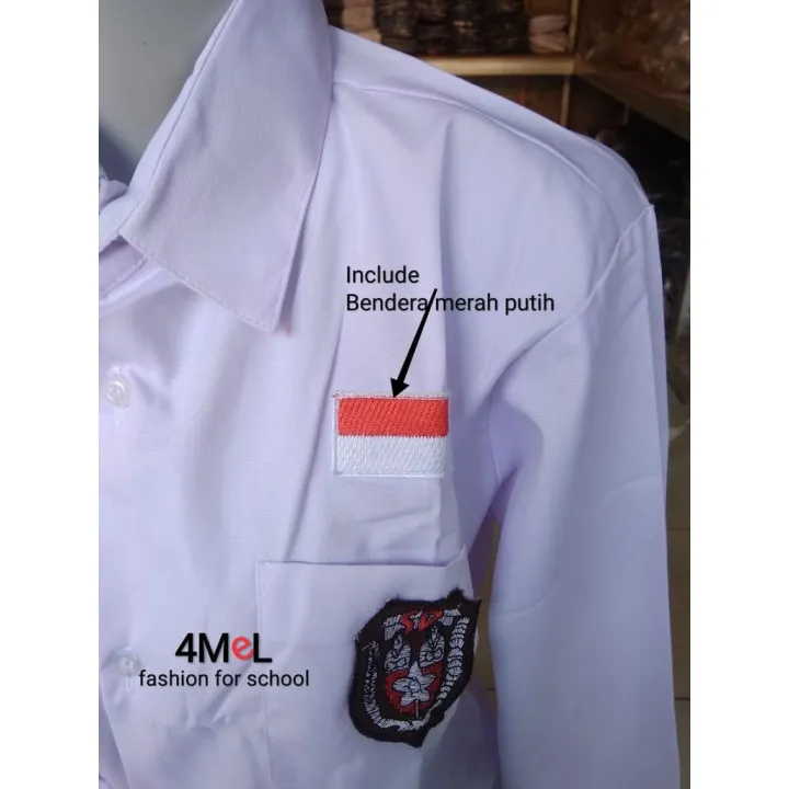 Baju Putih SD Lengan Panjang / Baju Sekolah SD Lengan Panjang / Seragam ... Baju Putih SD Lengan Panjang / Baju Sekolah SD Lengan Panjang / Seragam ...