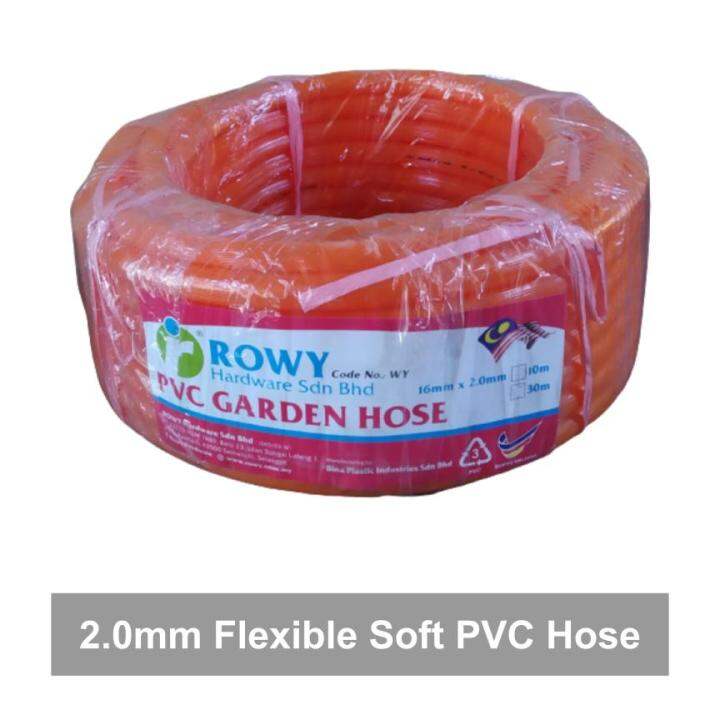 30 meter (16mm x 2.0mm) Premium Water Hose Garden Hose Lawn PVC Pipe ...