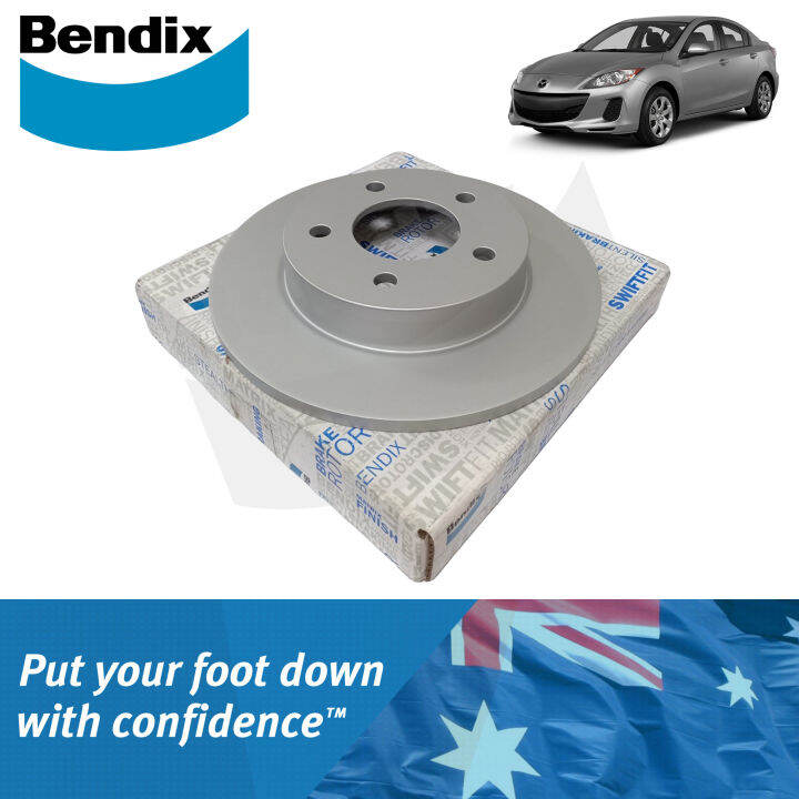 Bendix Brake Disc Rotor BR2955 Rear for Mazda 3 2004-2013 | Lazada PH