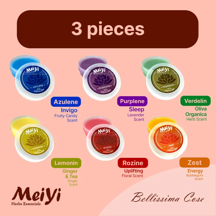 Meiyi Herbs Essentials Massage Rub - 3 pieces | Lazada PH