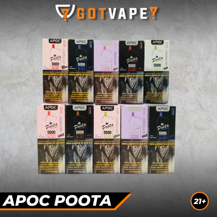 Apoc Poota 5000pfss Disposable Pod Lazada Ph