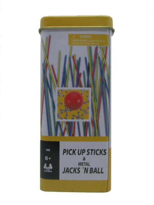 PIP Games Pick Up Sticks & Metal Jacks n' Ball | Lazada PH