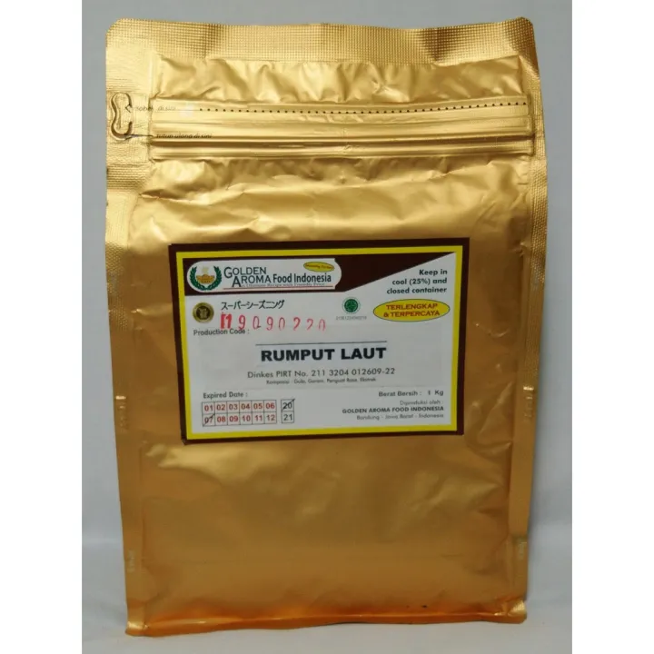 Bumbu Tabur Serbaguna Murah Halal Rasa Rumput Laut / Seaweed 1KG ...