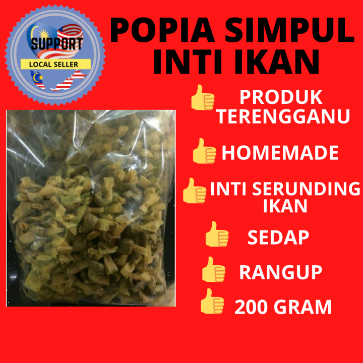 POPIA SIMPUL INTI IKAN | Lazada