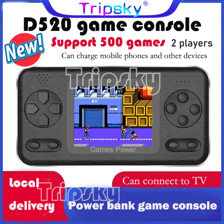 [จัดส่งในพื้นที่] เครื่องเกม 500 in 1 เครื่องเล่นเกมส์ D520 game boy ...