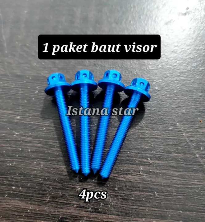 Baut probolt visor ukuran 8 Yamaha Nmax Aerox xmax dllbaut probolt nmax ...