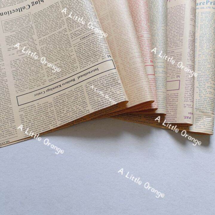 Vintage Gift Wrapper Flower Bouquet Wrappers Kraft Paper High Quality ...