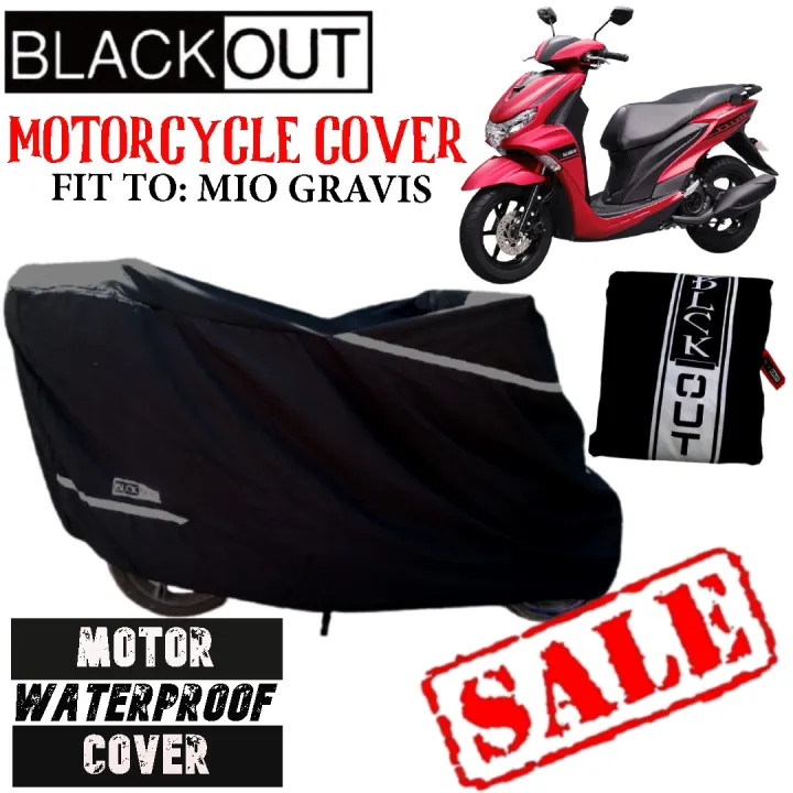 MIO GRAVIS MOTORCYCLE COVER by Blackout BLCKOUT Motor Cover Convertible ...