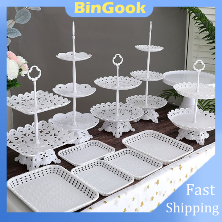 Multi-layer candy tray Dessert Stand wedding ktv living room creative ...