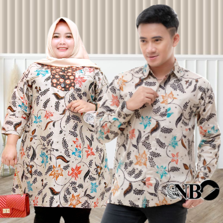 Couple Batik Wanita Jumbo Ld 140 Kekinian Murah Xxxxl Atasan Tunik Modern Big Size Jumbo Bahan ...
