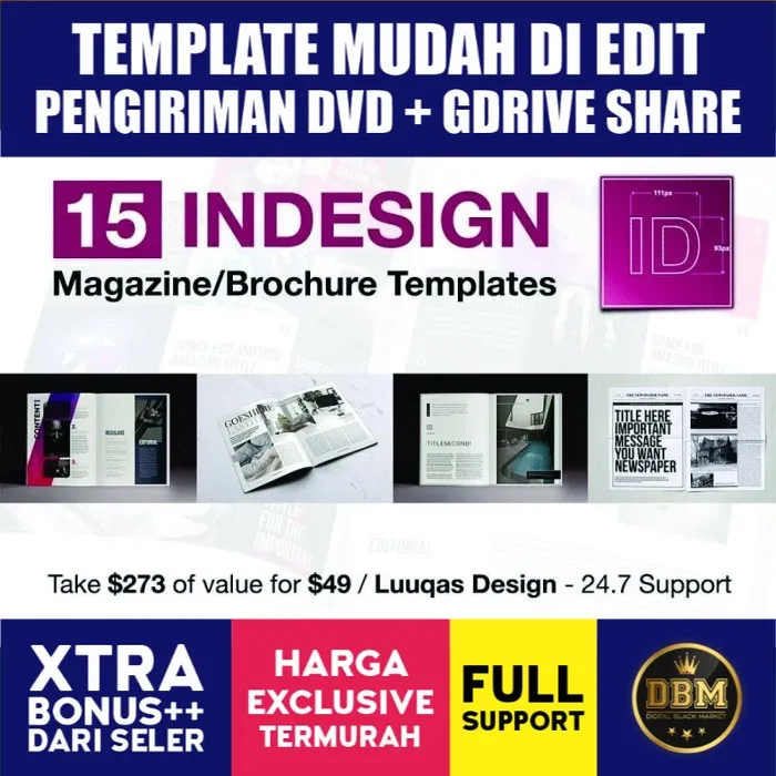 15 Indesign Magazines And Brochures | Lazada Indonesia