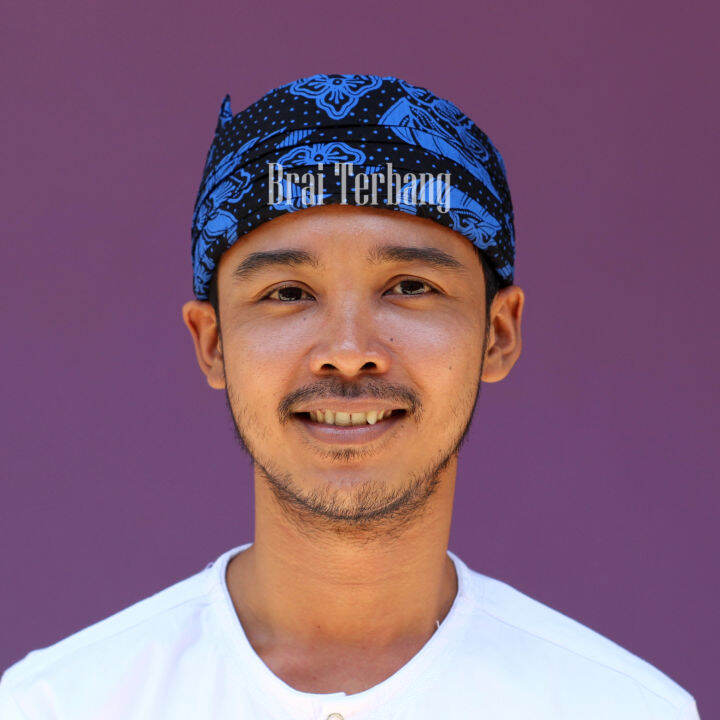 iket udeng sunda motif batik baduy. peci kopiah kopeah etnik | Lazada ...