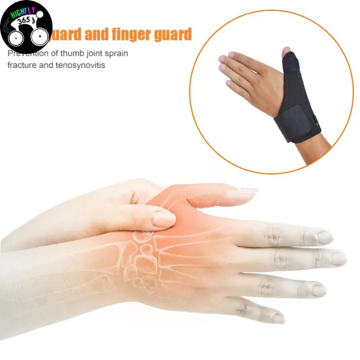 ข้ออักเสบข้อมืออุปกรณ์พยุงนิ้วหัวแม่มือFracture Protectorผ้ารัดนิ้ว ...