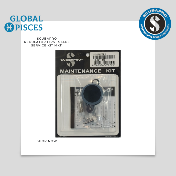 SCUBAPRO Regulator First Stage Service Kit MK11 | Lazada