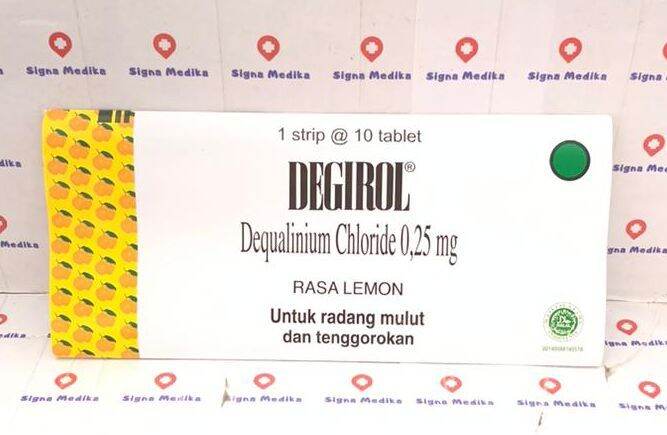 Degirol Strip Isi 10 Tablet - Permen Tenggorokan | Lazada Indonesia