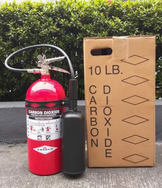 Amerex Brand Portable fire extinguisher 15 Ibs CO2. UL/FM listed ...
