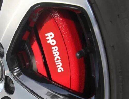 สำหรับ AP RACING เบรค Caliper อุณหภูมิสูงไวนิล Decal สติกเกอร์ชุด4 (สี ...