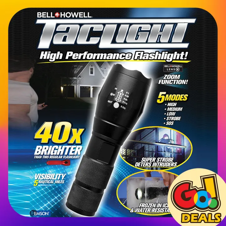 Tactical flashlight High Power Outdoor Tactical Flashlight Torch ...