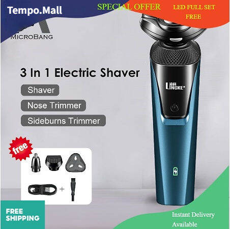 Original 3 In 1 Electric Shaver for Men Multi-function Professional ...