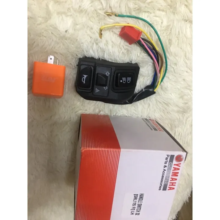 SRL115-FI HANDLE SWITCH DOUBLE SIGNAL ON-OFF LAMPU SRL-115 fi LAGENDA ...