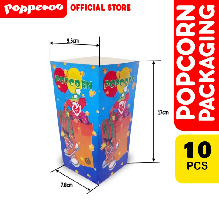 POPPEROO Popcorn Packaging (Tumbler) 10pcs | Lazada PH
